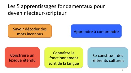Contenus de formation | Mission Maîtrise de la langue