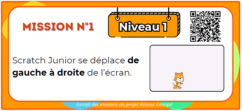 Séquence de programmation Scratch Junior – Mission Numérique 06