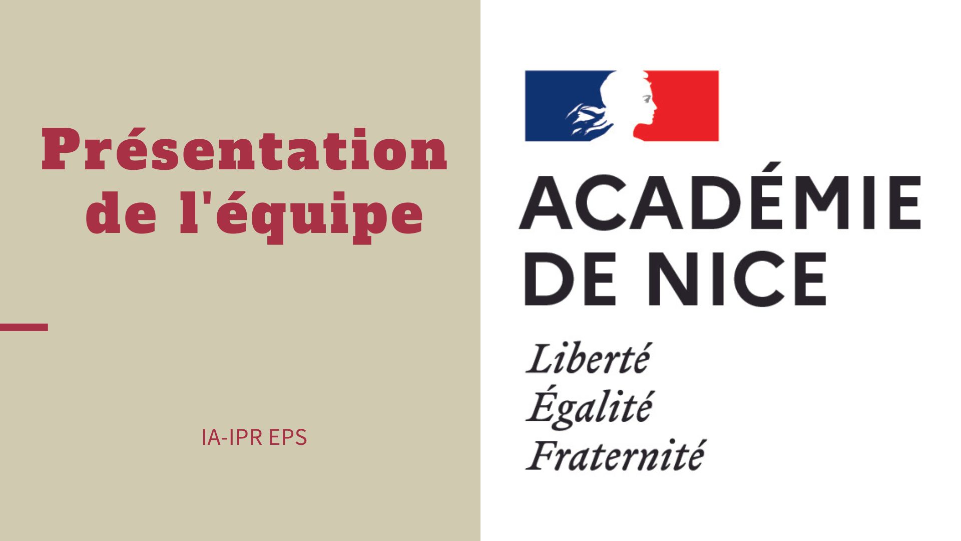 IA-IPR EPS | Site disciplinaire EPS 06-83