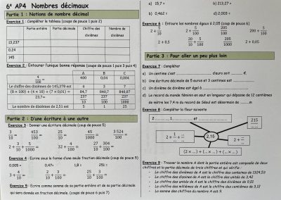 Soutien et approfondissement en 6e – Modalités de travail au Collège ...