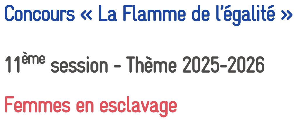 11ème édition du concours La Flamme de l’Égalité – Lettres Histoire ...